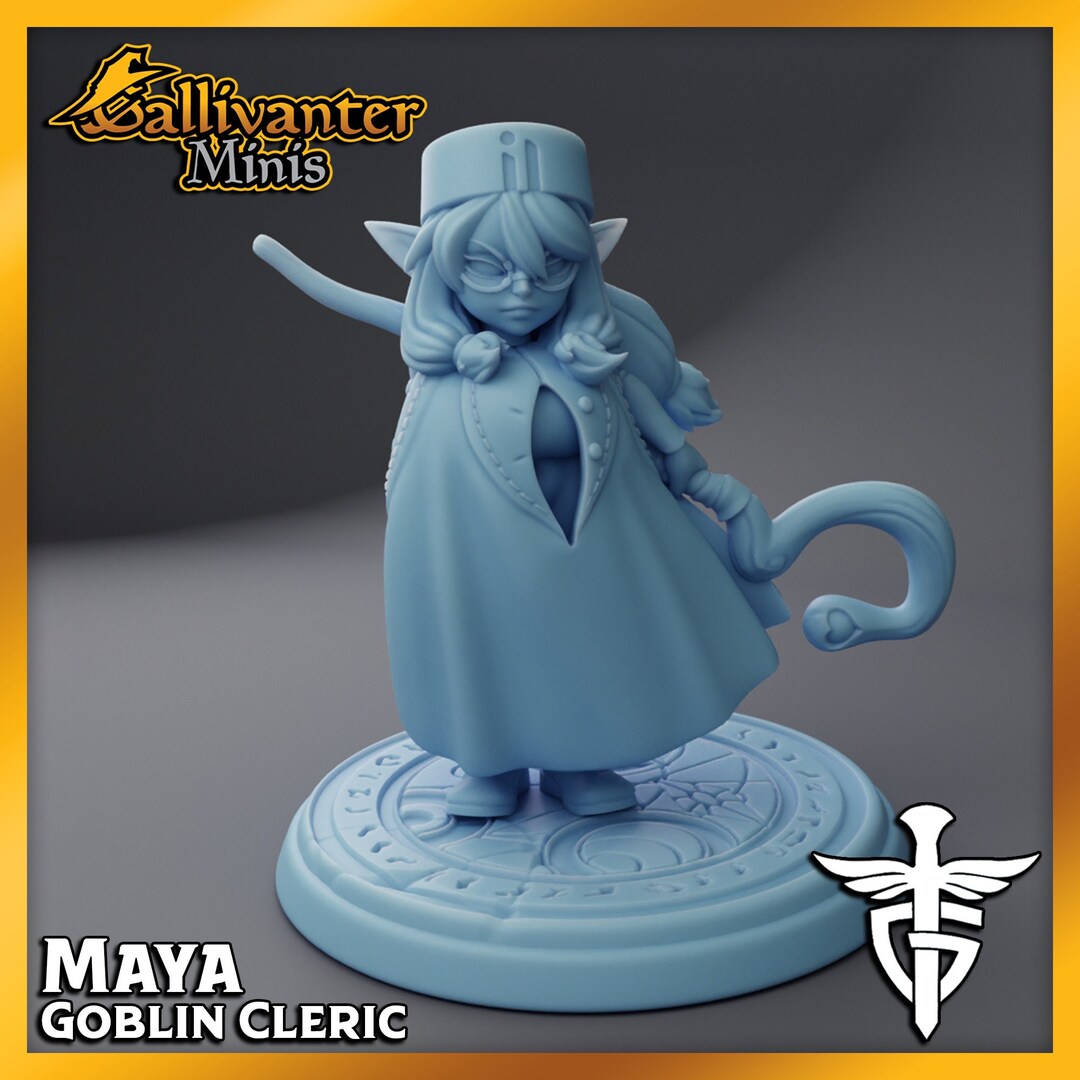 Maya, the Goblin Cleric | Twin Goddess Miniatures: Goblin Takeover Vol ...