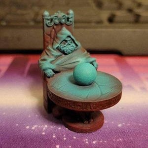 Pondering My Orb Meme Wizard Miniature | Resin Tabletop RPG Figure - Etsy