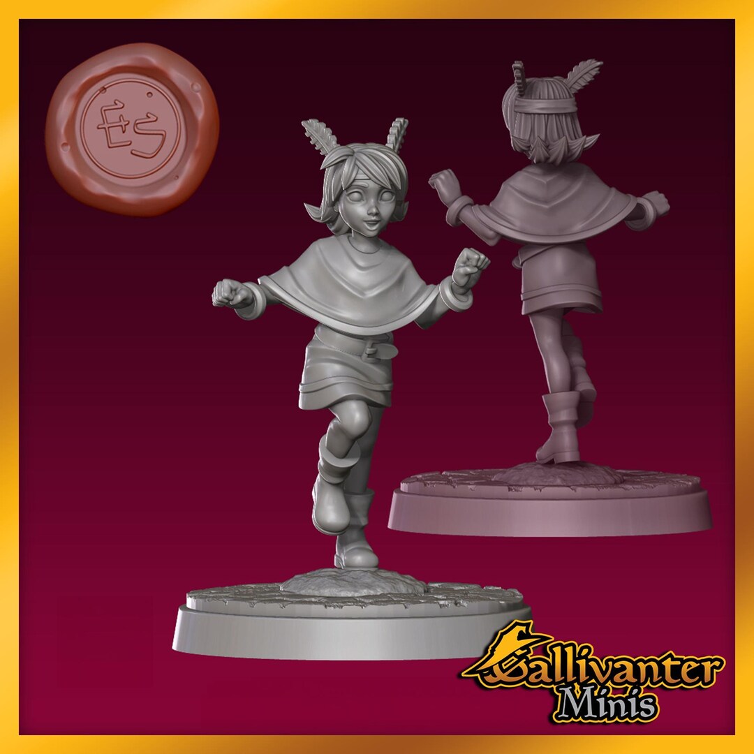 Lily, the Elf | Ethan Savage Studios: July 2024 | 28mm 32mm 35mm 40mm ...