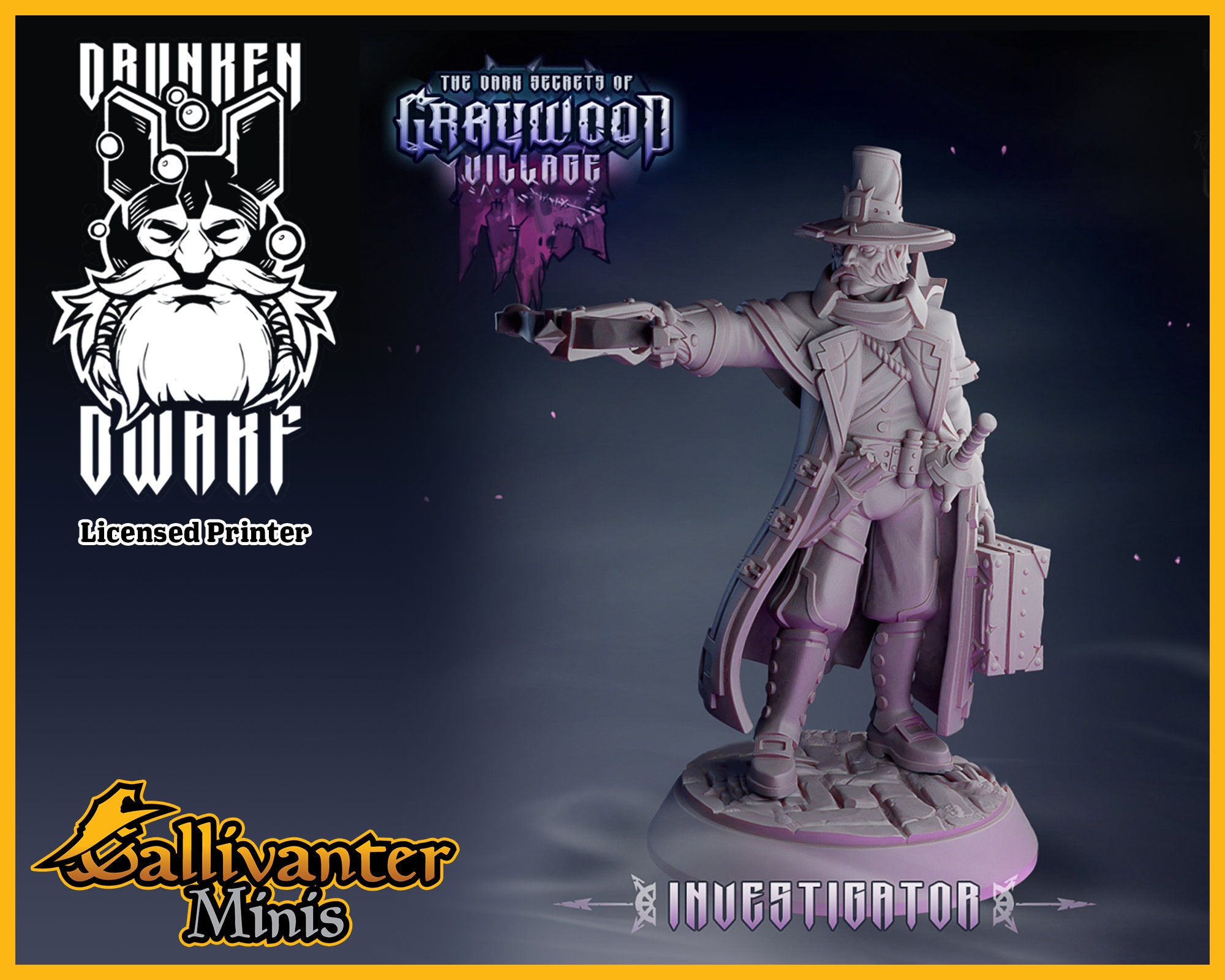 Miniature Toys Toys 28mm 32mm DnD Pathfinder Warhammer Tabletop RPG ...