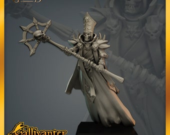 Skeleton Soldier C Galaad Miniatures: Undead Army 28mm 32mm 35mm 40mm ...