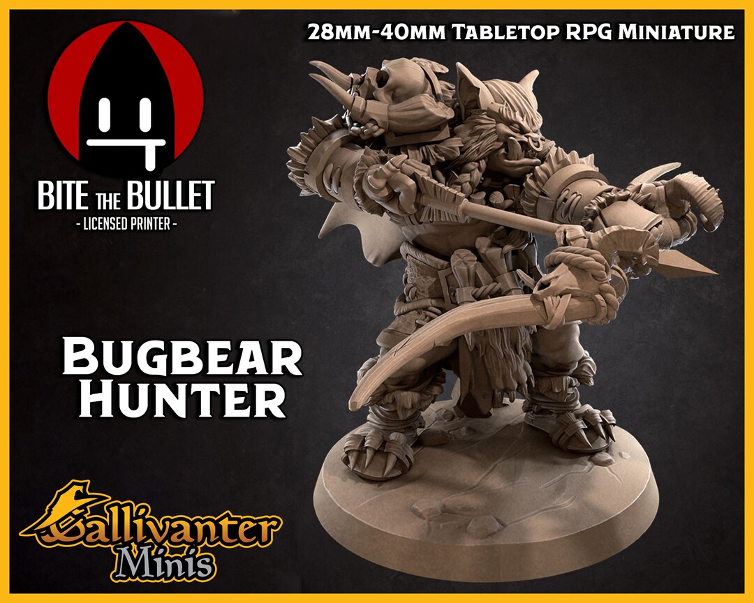 Bugbear Hunter Bite the Bullet: Bugbears Vol.01 28mm 32mm 35mm 40mm ...