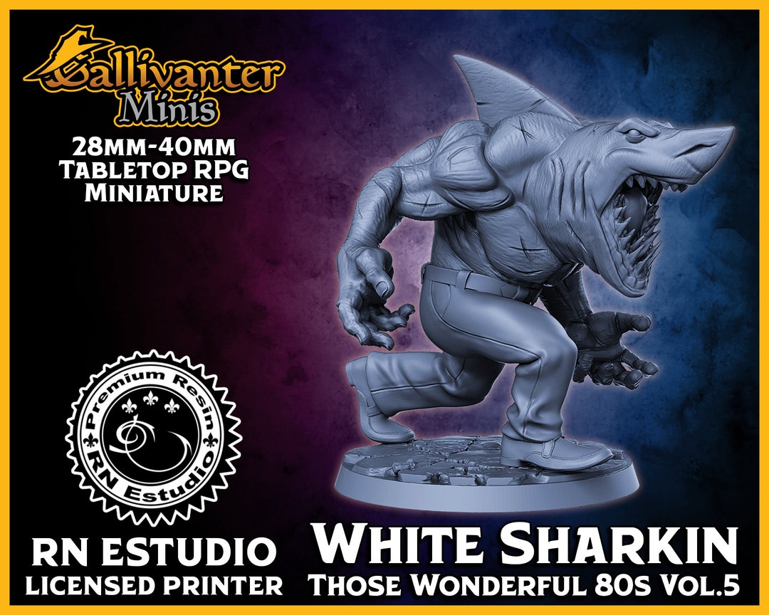 White Sharkin, the Wereshark Leader RN Estudio: Those Wonderful 80s Vol ...