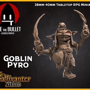 Goblin Pyro Bite the Bullet: Goblins Vol.01 28mm 32mm 35mm 40mm Resin ...