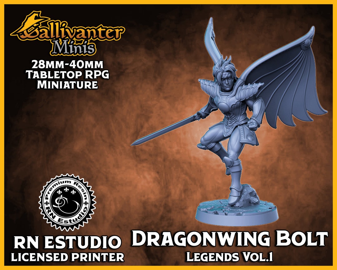 Dragonwing Bolt RN Estudio Legends Vol.1 28mm 32mm 35mm 40mm Dnd ...
