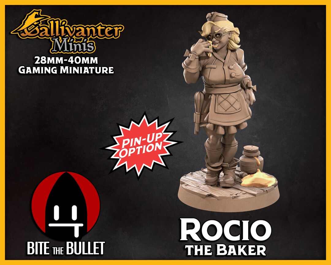 Rocio Honeypot, the Chubby Baker Bite the Bullet: Chunky Humans 28mm ...