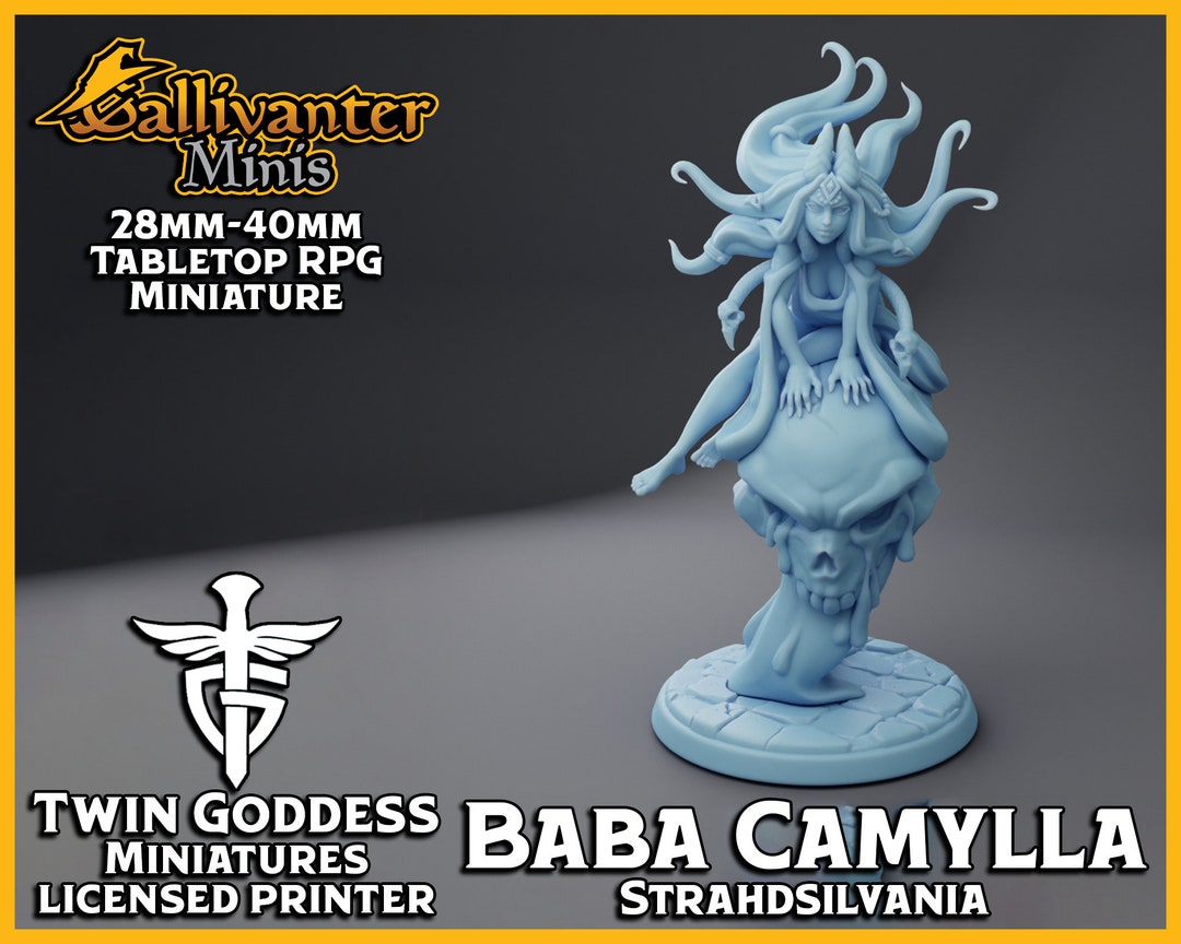 Baba Camylla the Witch W/ Pin-up Option Twin Goddess - Etsy