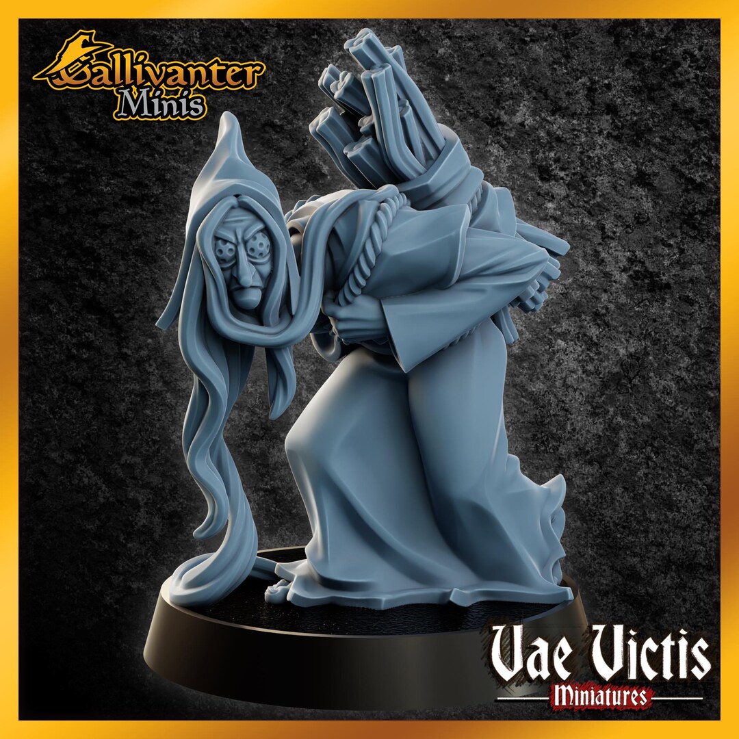 Wood Witch, Bog Hag | Fantasy RPG Figurine by Vae Victis Miniatures - Etsy