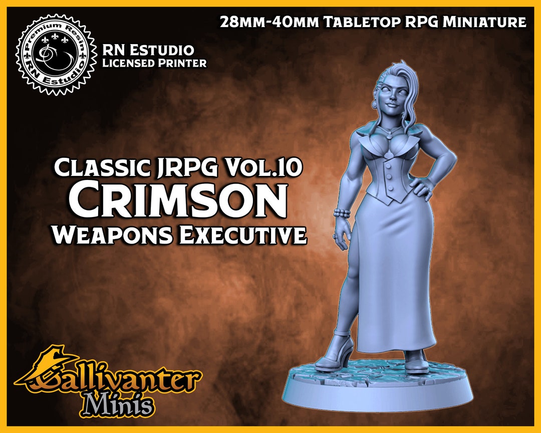 Crimson the Corporate Weapons Executive | RN Estudio JRPG Pack 10 ...