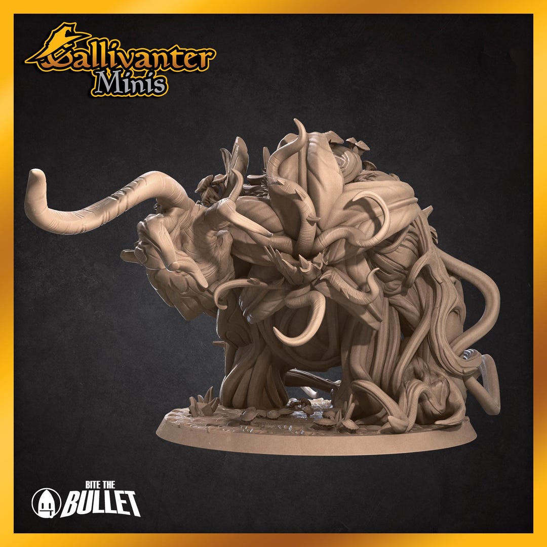 Shambling Mound, Marshland Boss Bite the Bullet: Dungeon underdark 28mm ...