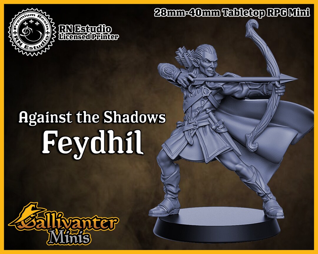 Feydhil, Elf Eladrin Ranger Archer Hunter Druid RN Estudio: Against the ...