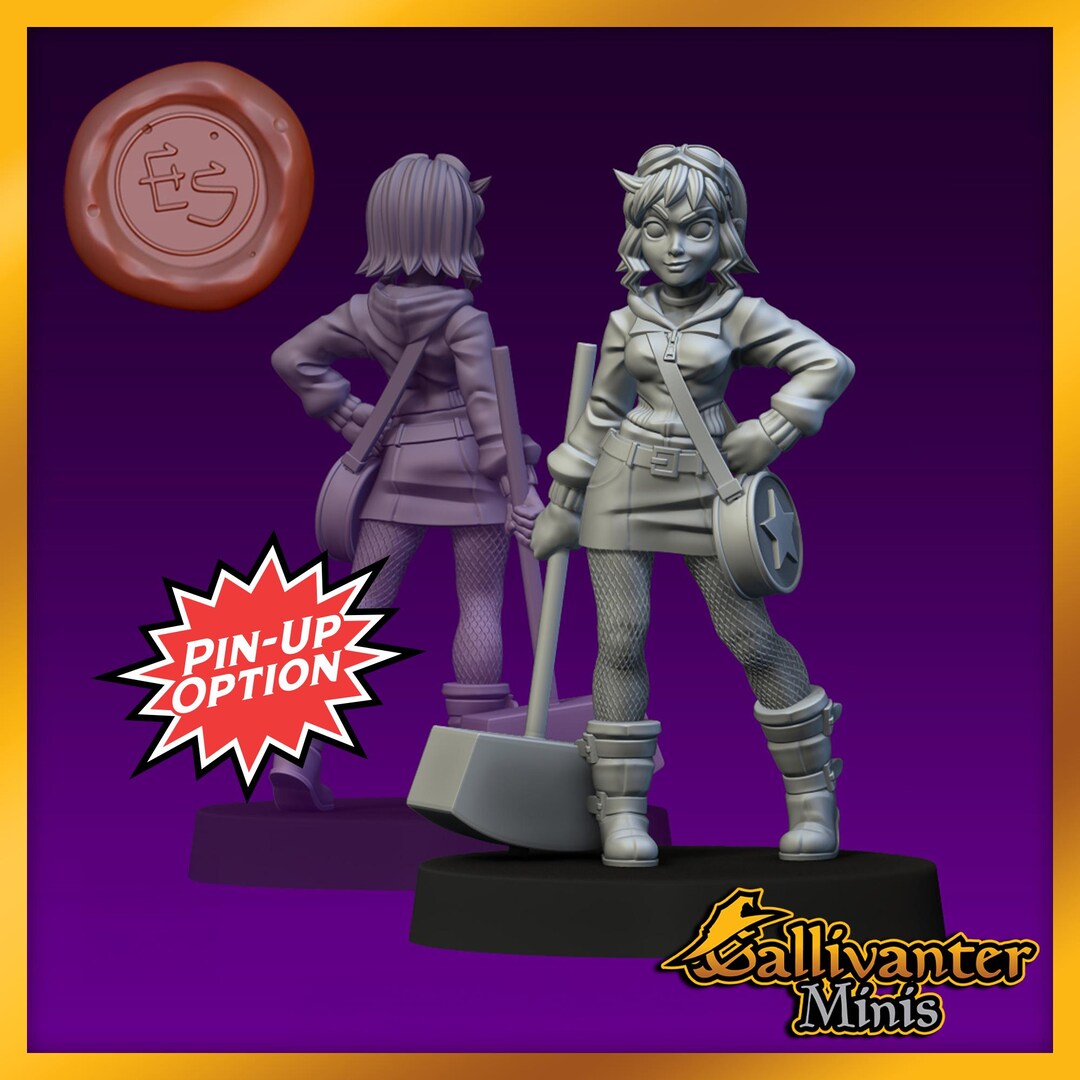 Interdimensional Delivery Girl W/ Pin-up Option Ethan Savage Studios ...