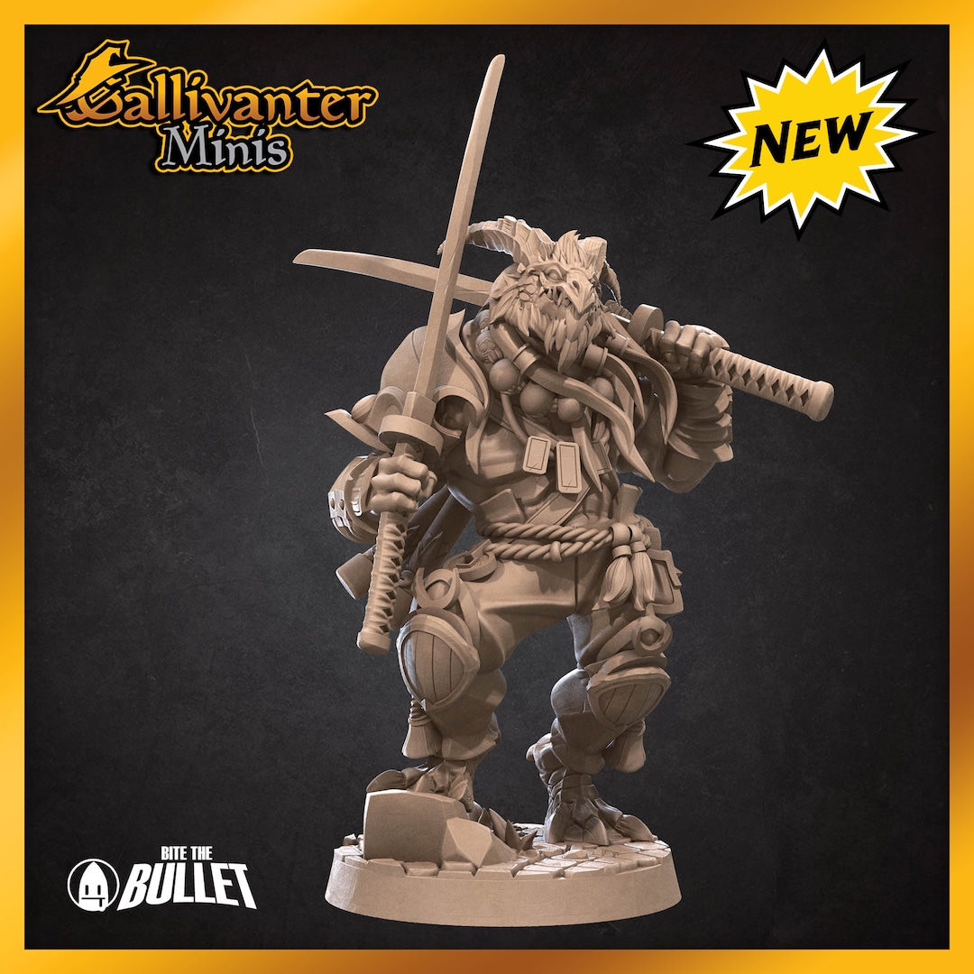 Dragonborn Monk Bite the Bullet: Dragonborn Vol.02 28mm 32mm 35mm 40mm ...