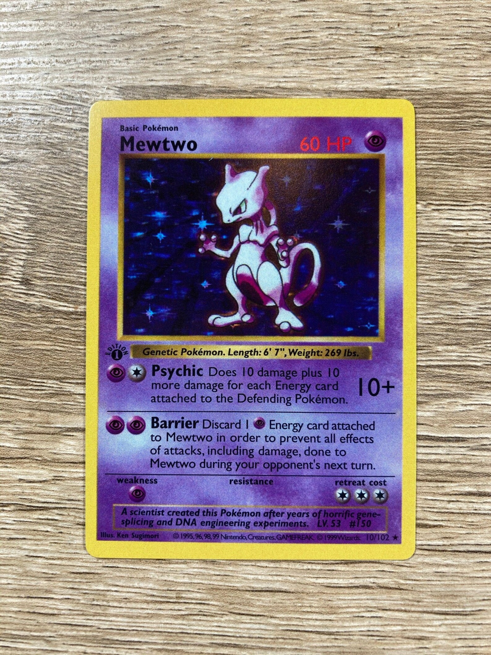 Mewtwo 1st Edition Custom Made Pok mon Card Shadowless Etsy Mewtwo 1st Edition Custom Made Pok mon Card Shadowless Etsy