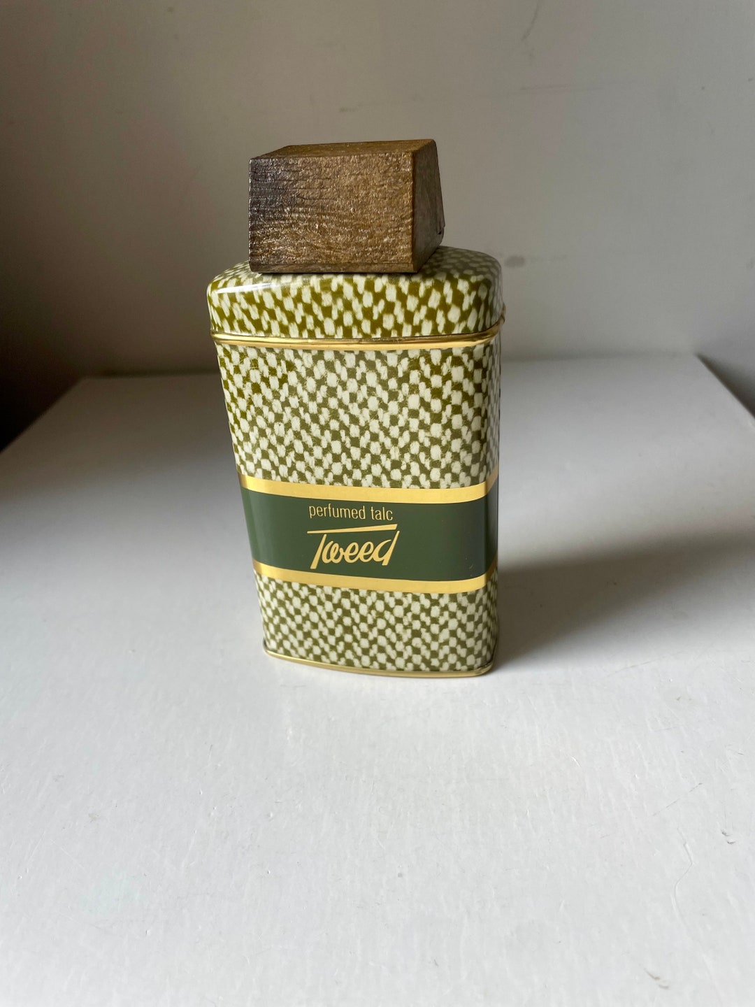 TWEED by Lentheric Vintagetalcum Powder Discontinued - Etsy
