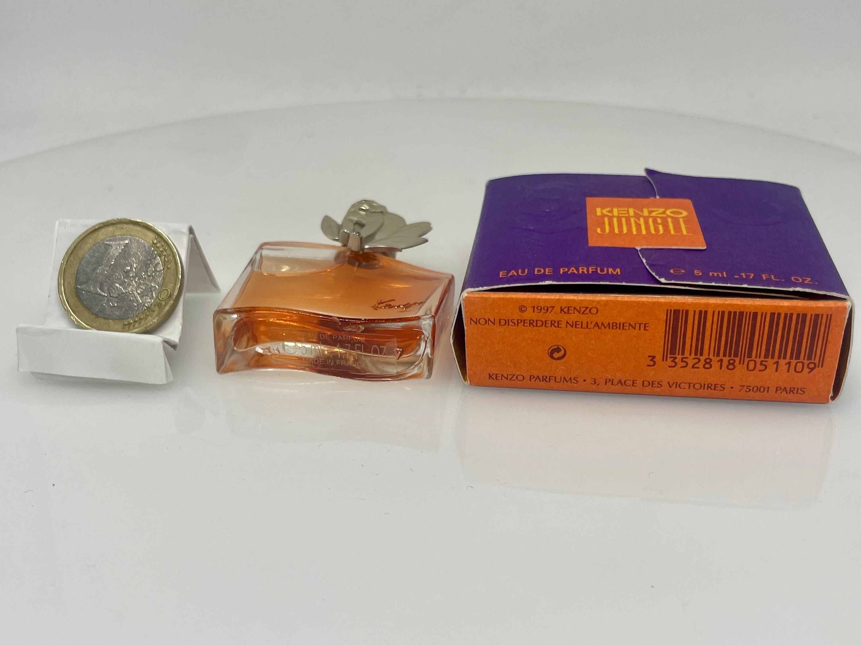JUNGLE Le Tigre by Kenzo 1996 Vintage 5 Ml Eau De Parfum MINIATURE Etsy Canada