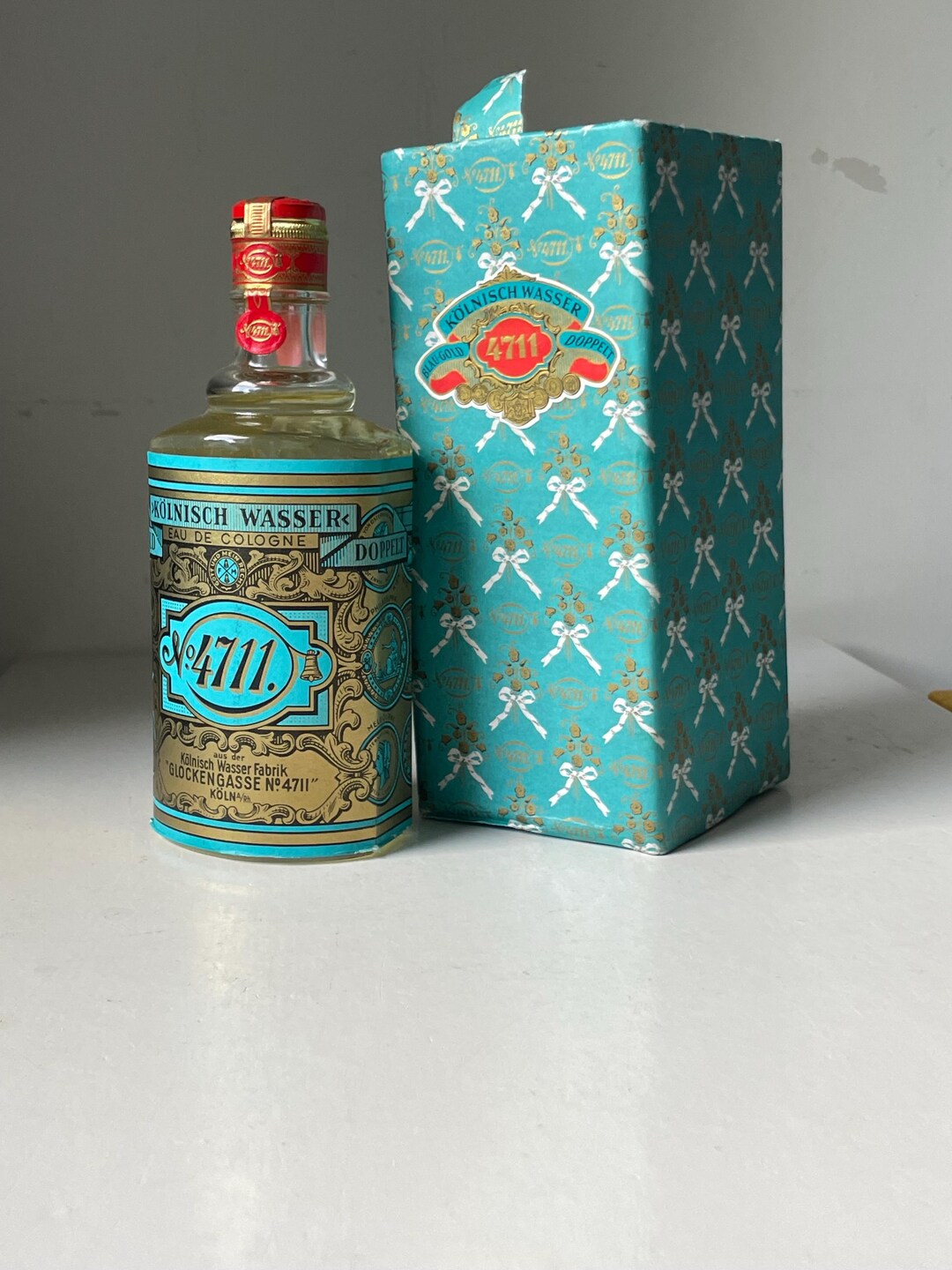 4711 Eau De Cologne Vintage 1950’s Edition 200 Ml Bottle - Etsy