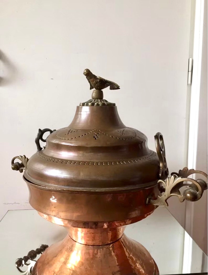 Ottoman Turkish Copper Brazier Mangal Antique - Etsy