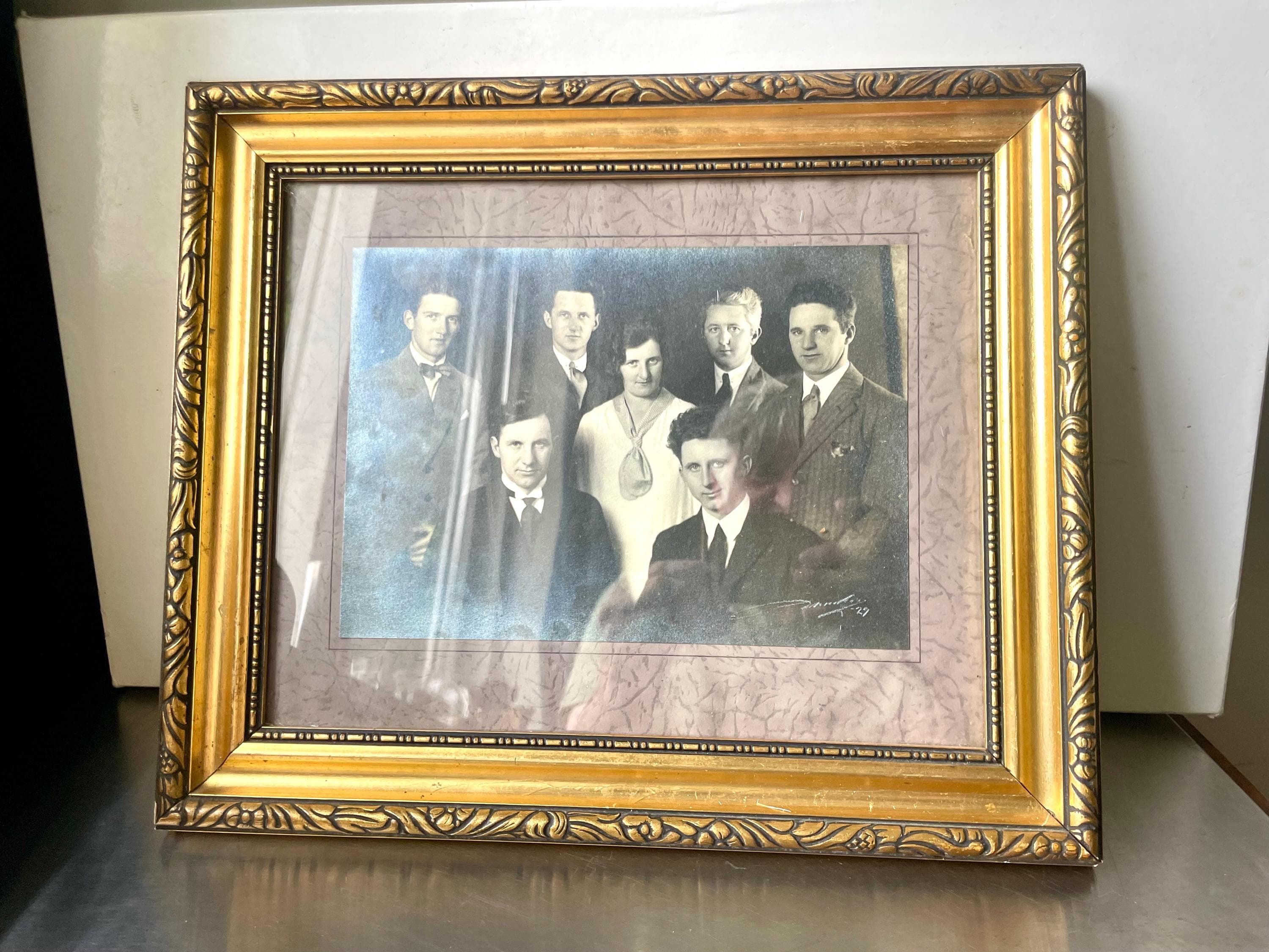 Antique Frame Gilded Wood Measurements 37.5 Cm X 31 Cm Opening 29 Cm X ...