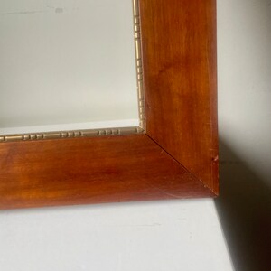 Antique Large Wooden Frame Gilded Border - Etsy