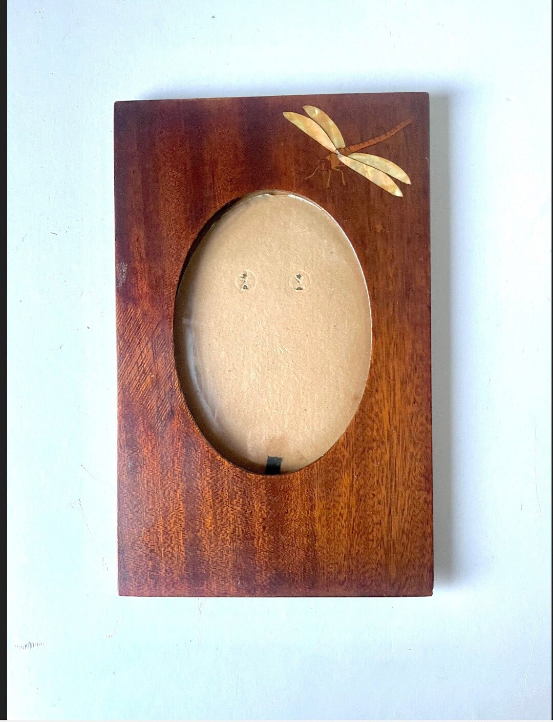 Antique ART NOUVEAU Wooden Picture Frame With INTARSIA Wood ...