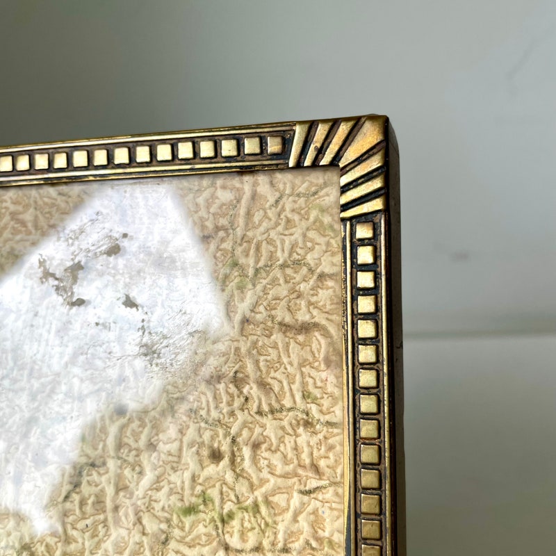 Brass Glass Frame - Etsy