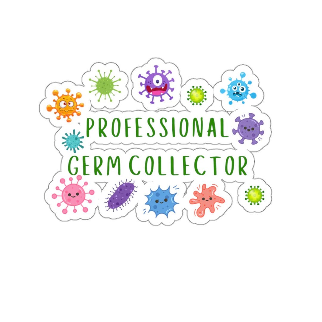 3”x3” Professional Germ Collector Sticker - Etsy