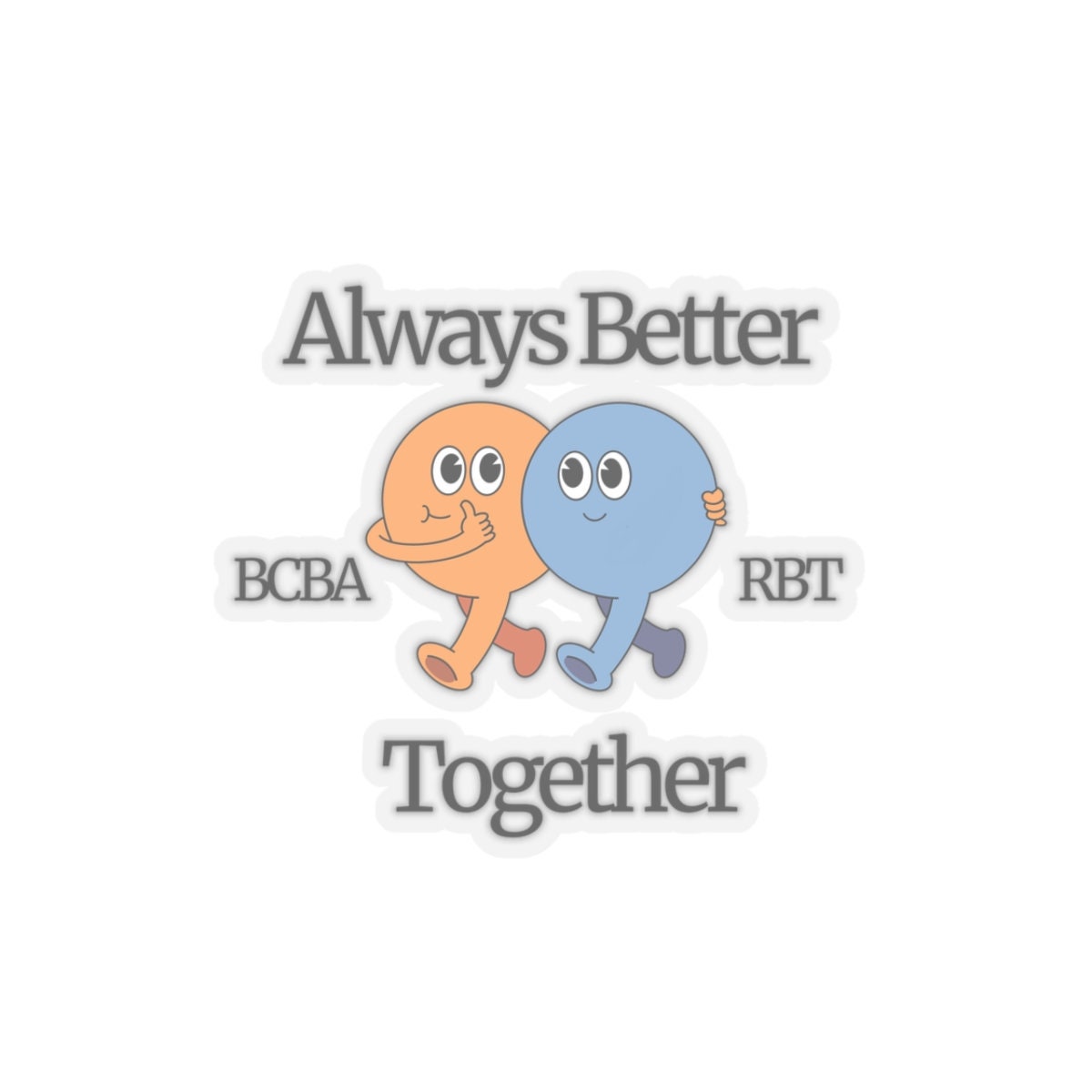 BCBA and RBT Besties Stickers - Etsy