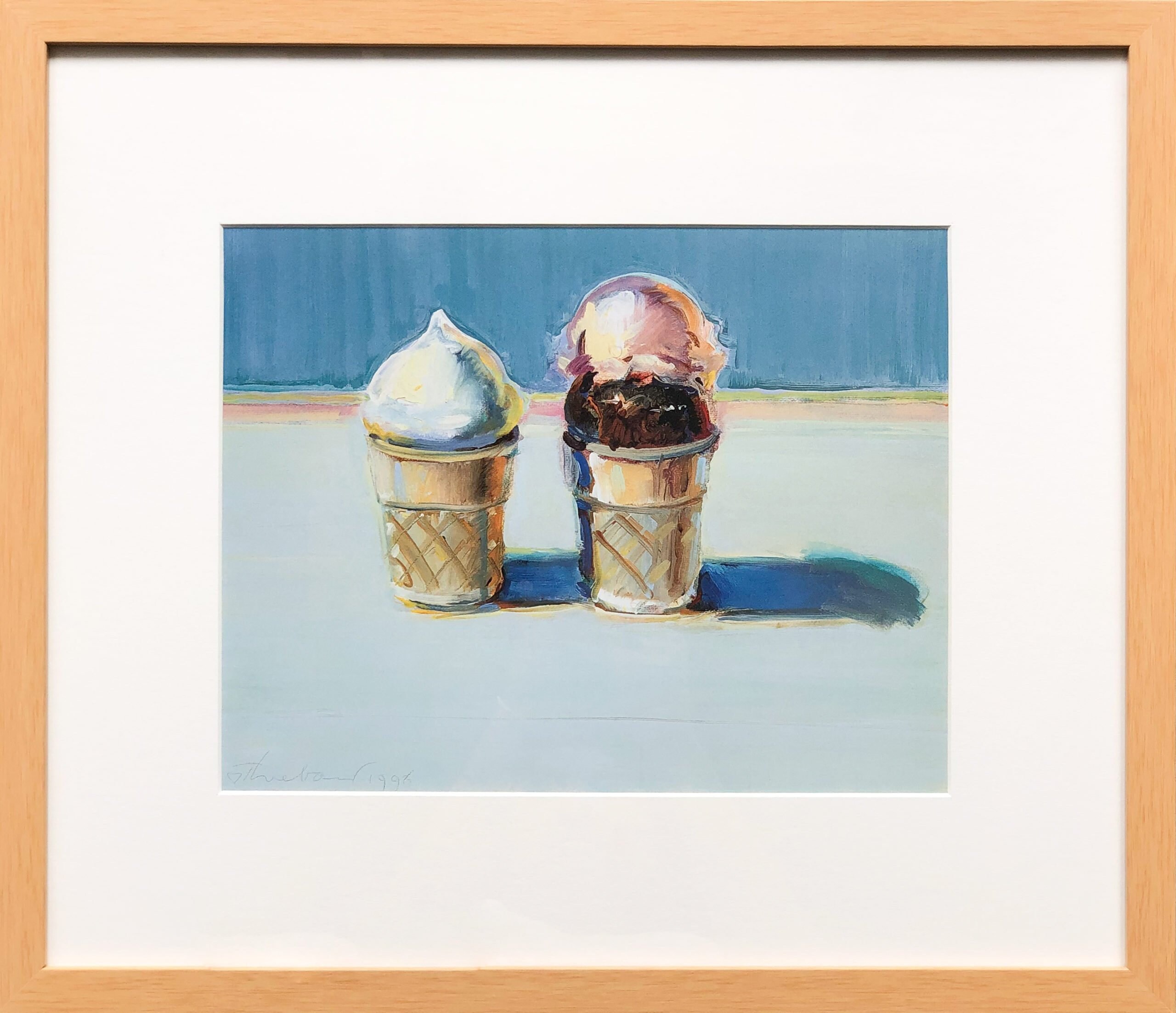 Wayne Thiebaud Framed Poster Art Print Pop Art Kitchen | Etsy