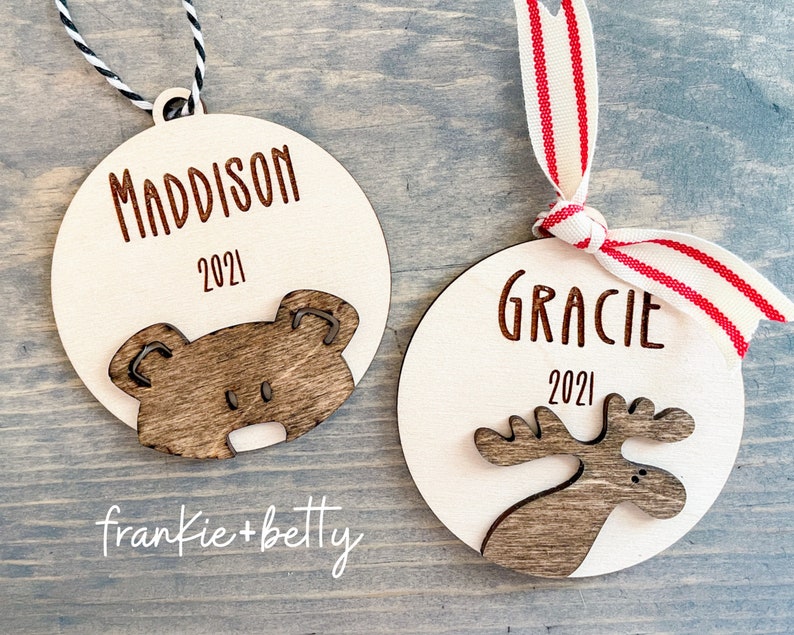 Baby Name Tag Teddy Bear Name Tag Personalized Name Tag | Etsy