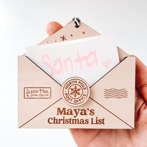 Personalized Christmas Ornament Dear Santa Ornament Santa - Etsy