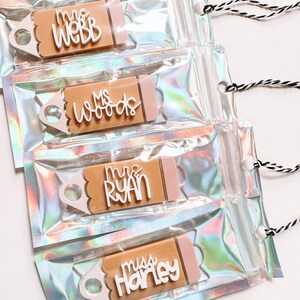 Pencil Tumbler Name Plate Topper, Custom Teacher Name Plate ...