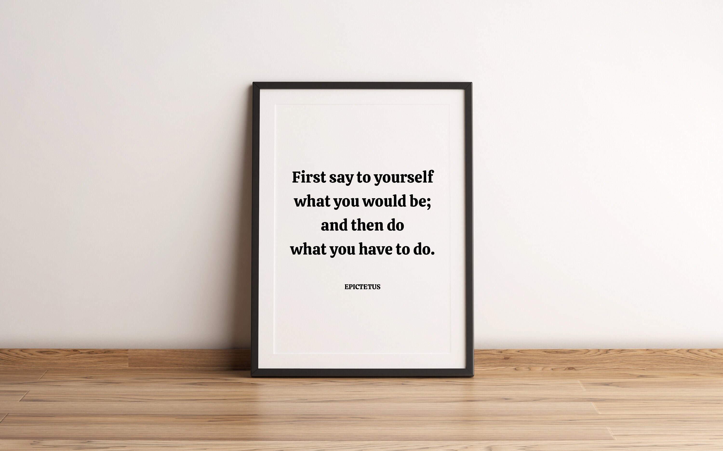 Epictetus Quote, Stoic Wall Art Printable, Stoicism Home Decor PDF ...