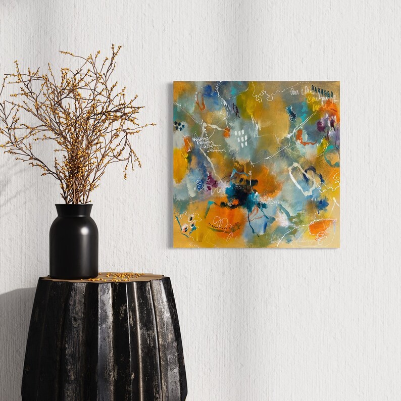 Original Abstract Acrylic Painting on Gallery Wrapped Canvas Get Really ...