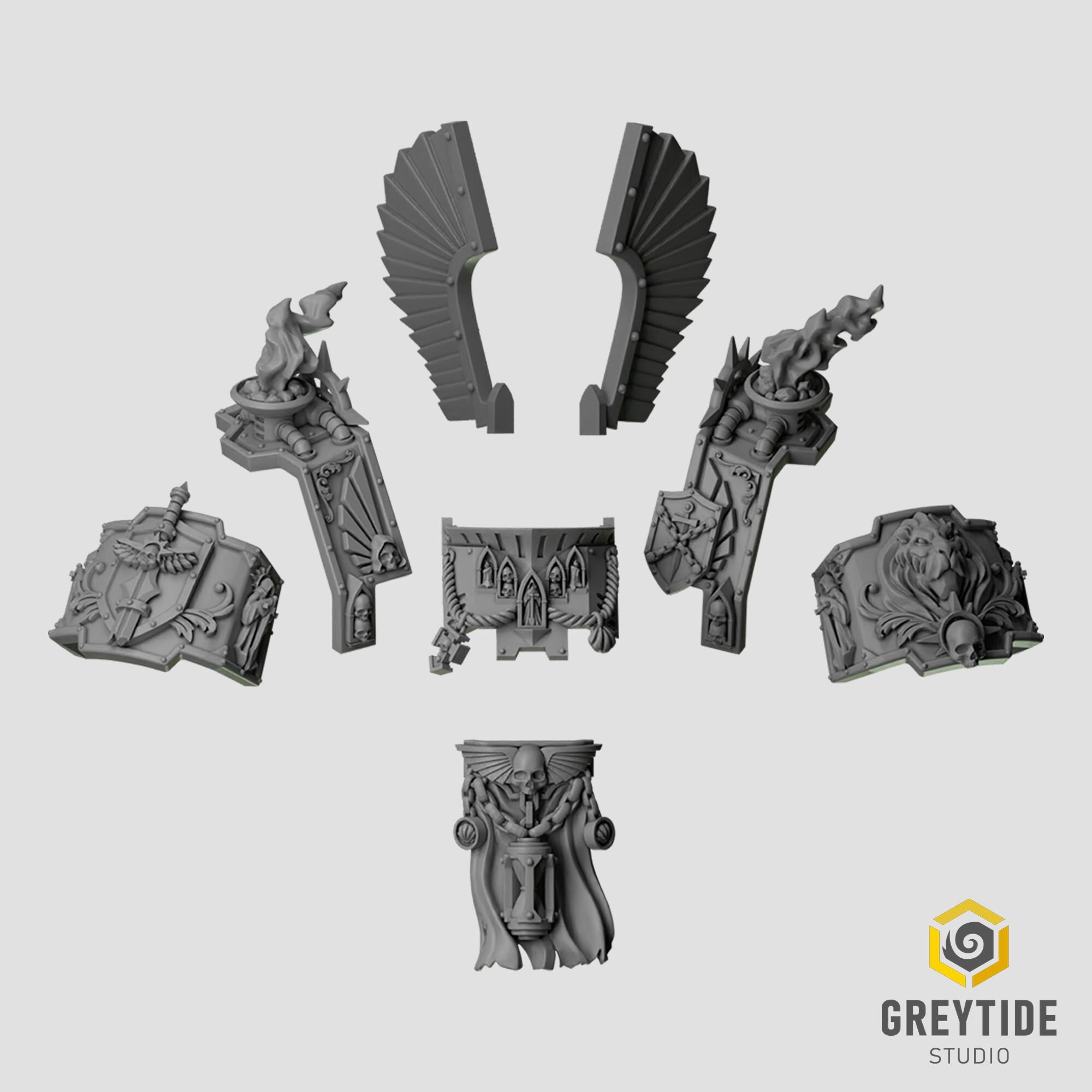 Heavy Robot Armour Kitbash Conversion Kit Eternal Pilgrims Greytide ...