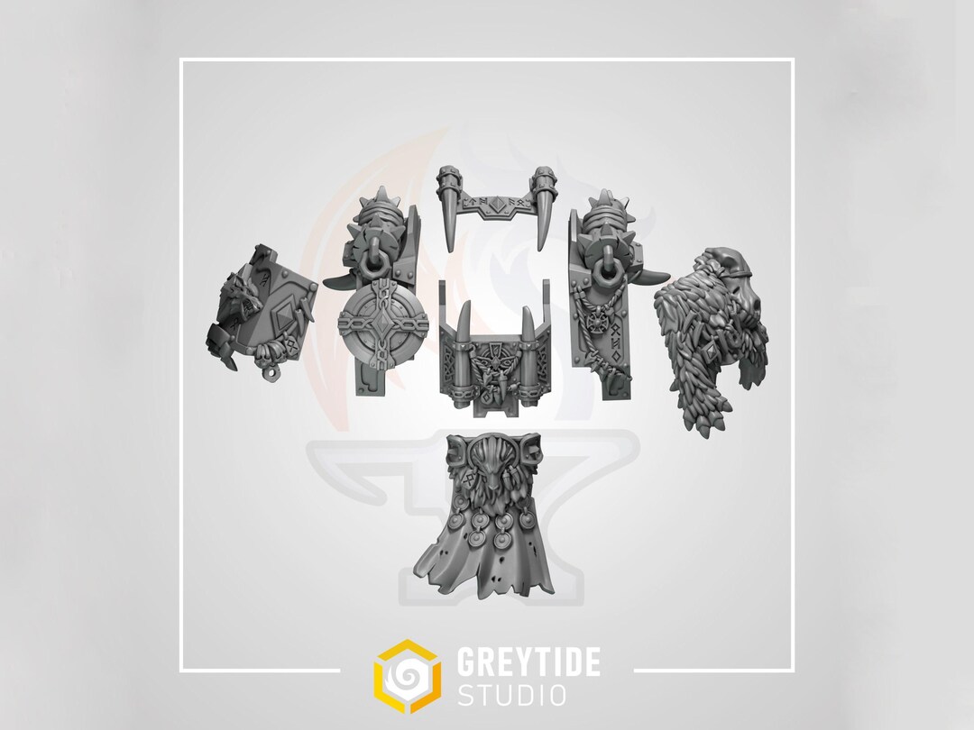 Ancient Armor Upgrade Kit Primal Hounds Grey Tide Studios - Etsy Australia