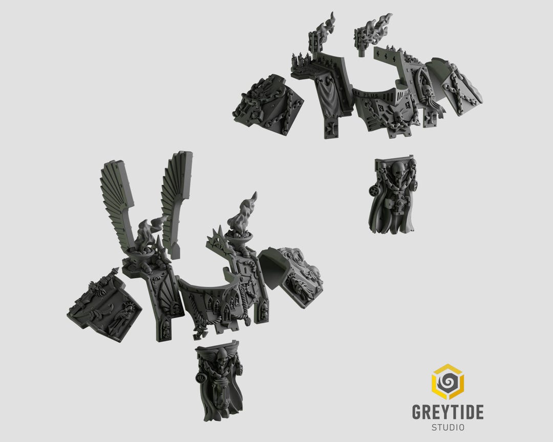 Heavy Robot Armour Kitbash Conversion Kit Eternal Pilgrims Greytide ...