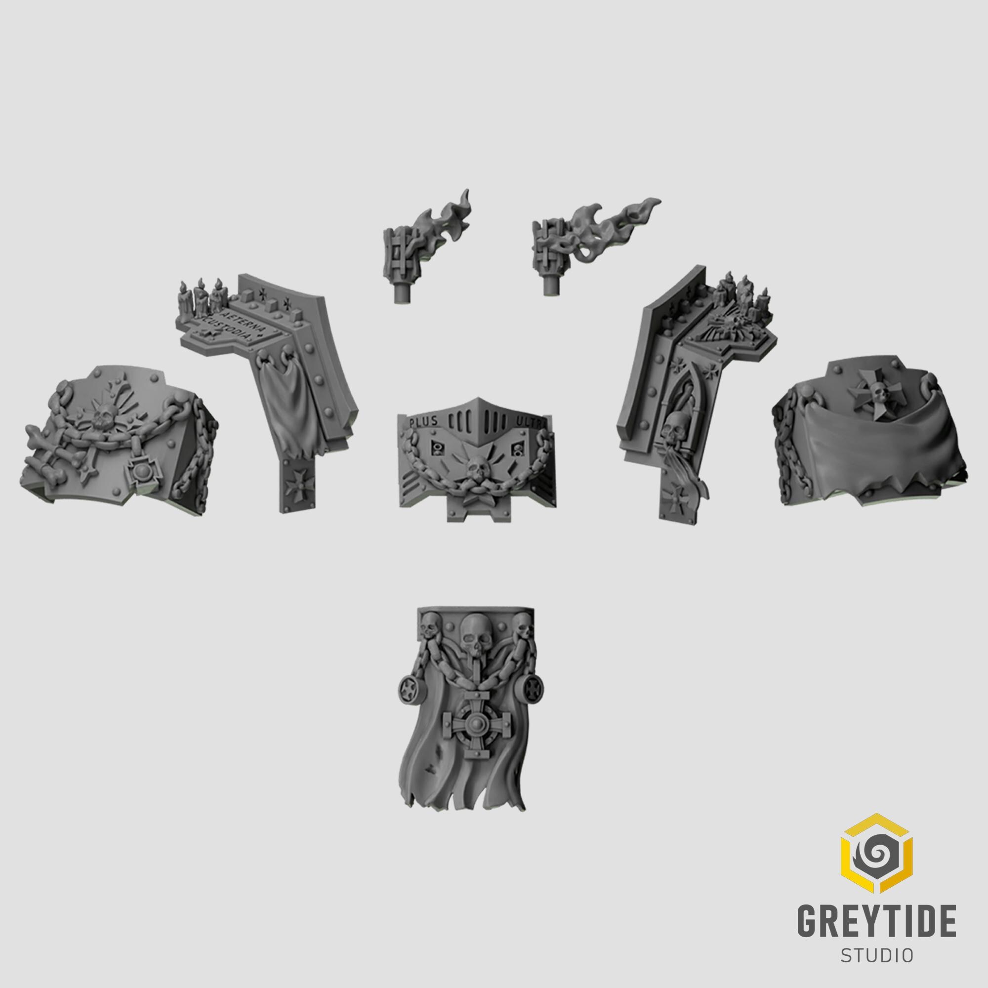 Heavy Robot Armour Kitbash Conversion Kit Eternal Pilgrims Greytide ...