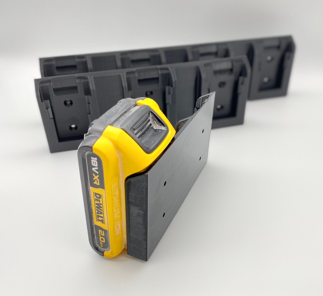 DEWALT 18V Battery Holder | 3d Print - Etsy
