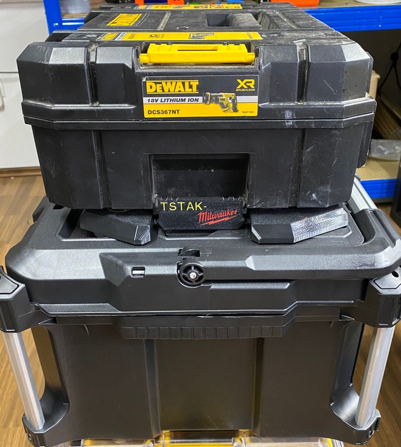 3D Printed Platform for Stacking DEWALT TSTAK & Milwaukee PACKOUT ...