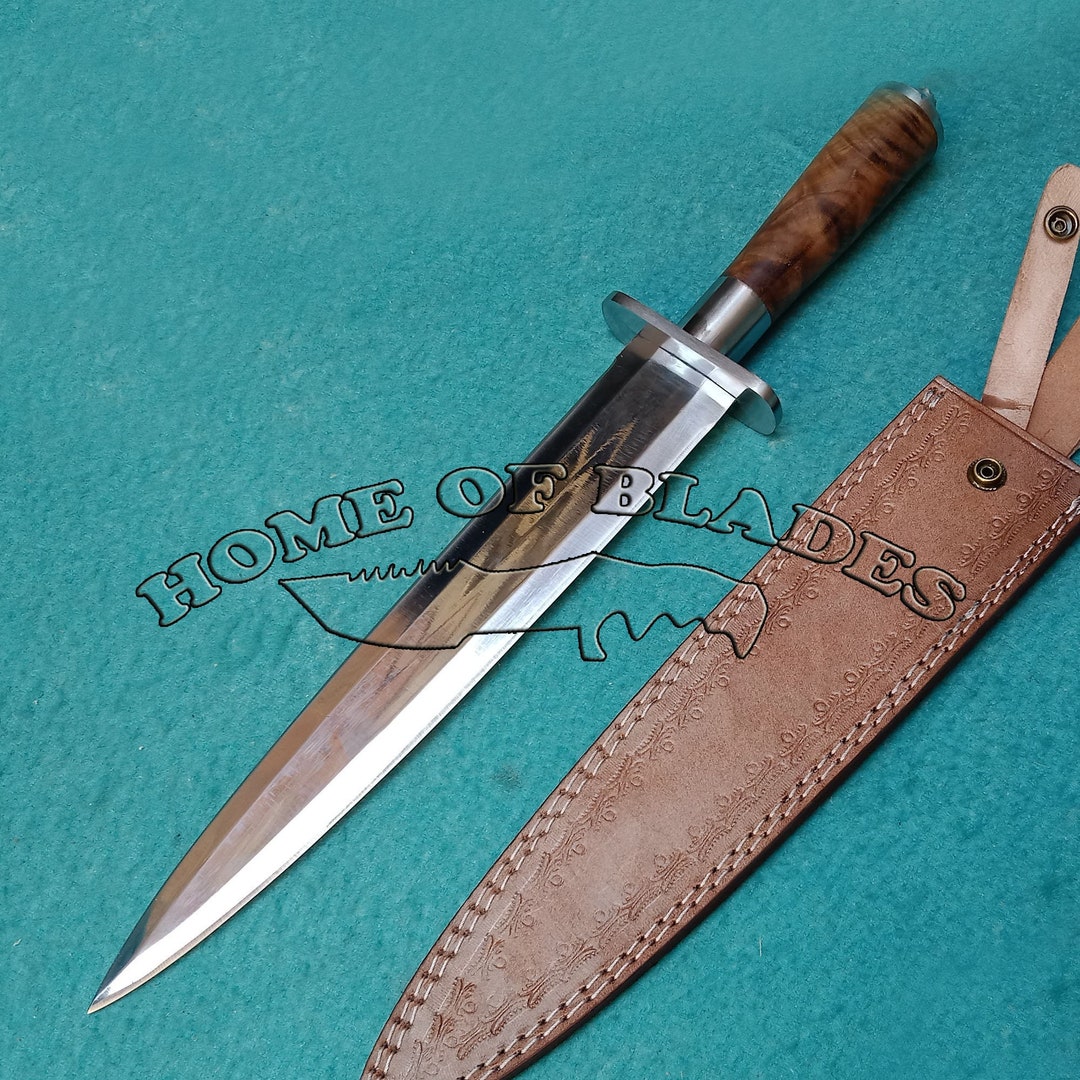 17.5 Dagger Knife Texas Dagger Knife Double Edge Dagger Knife Etsy App ...