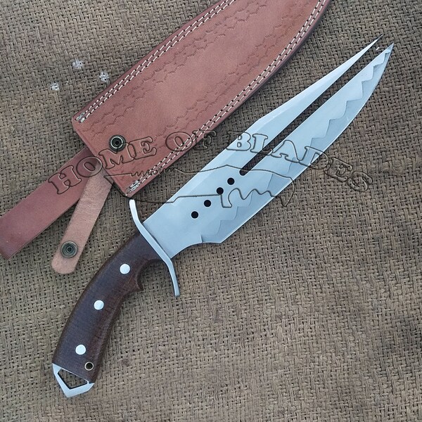 Double Edge Bowie Knife - Etsy