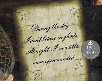 When Witches Go Riding Sign Halloween Wall Art PRINTABLE Decor ...