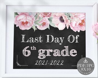 Last Day of Sixth Grade - Etsy