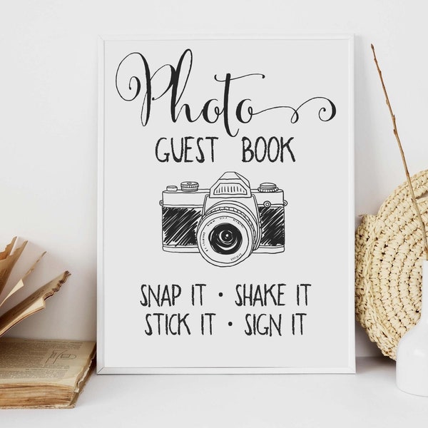 Polaroid Guest Book Graduation - Etsy