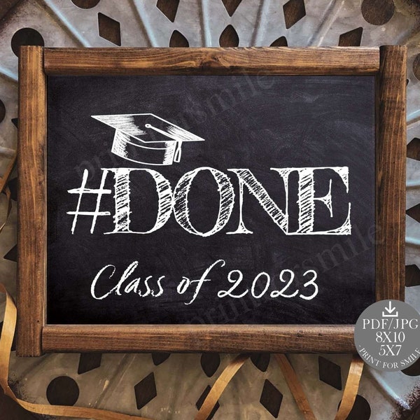 Graduation Chalkboard - Etsy
