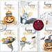 PRINTABLE Happy Halloween Cards Set - Etsy
