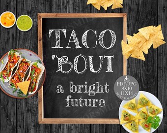 Taco 'bout Amazing Graduation Party Decorations, Build Your Own Nachos ...