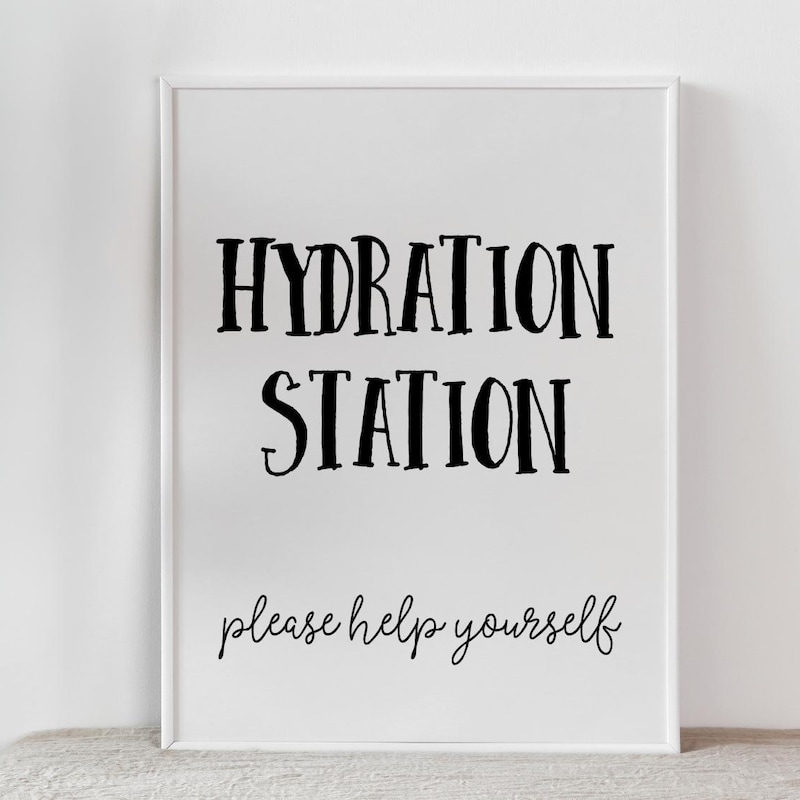 Hydration Station - Etsy