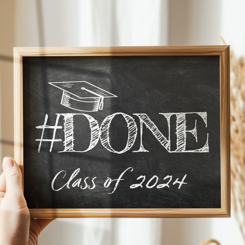 Graduation Chalkboard - Etsy